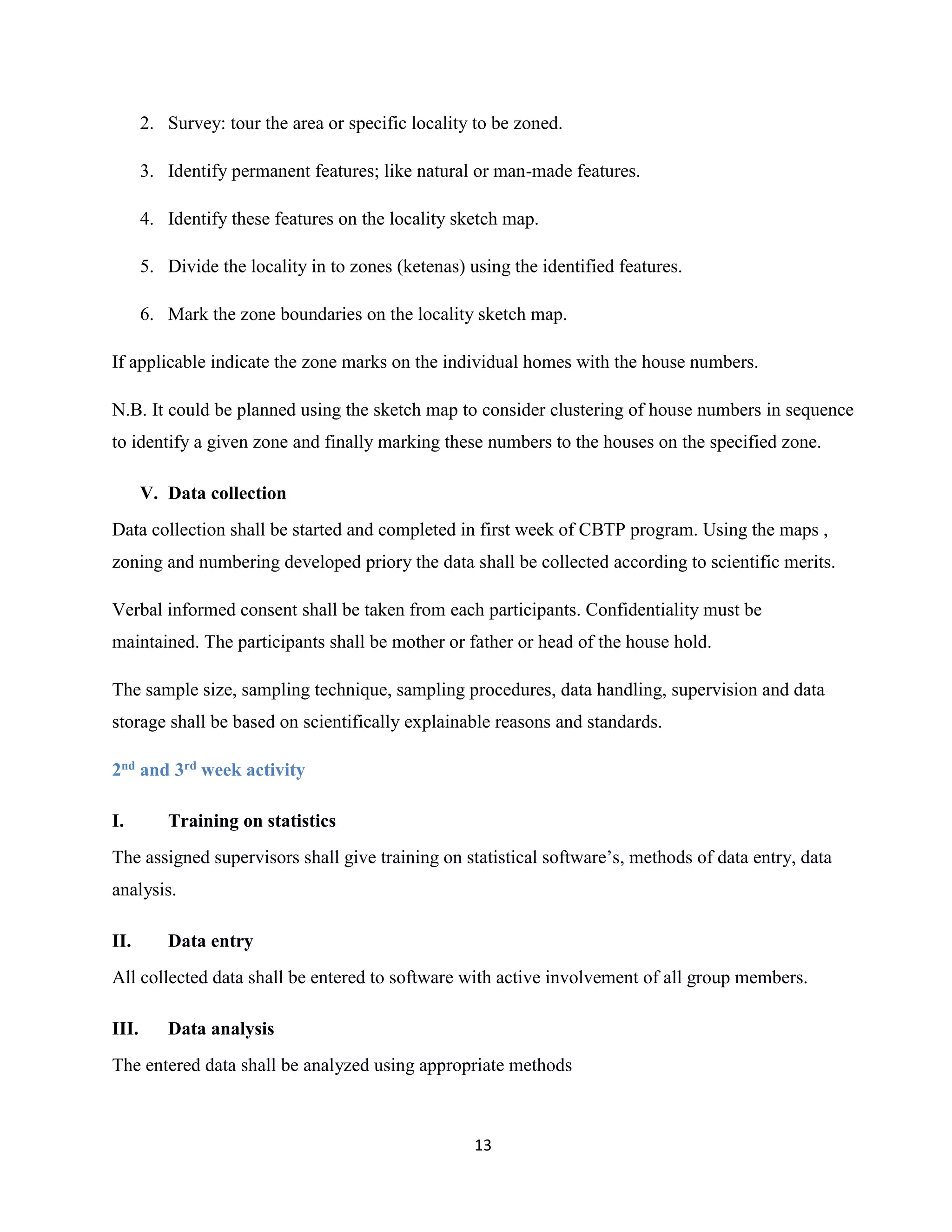 Community Based Training Program (CBTP) manual of College of Health Science Mekelle University ...