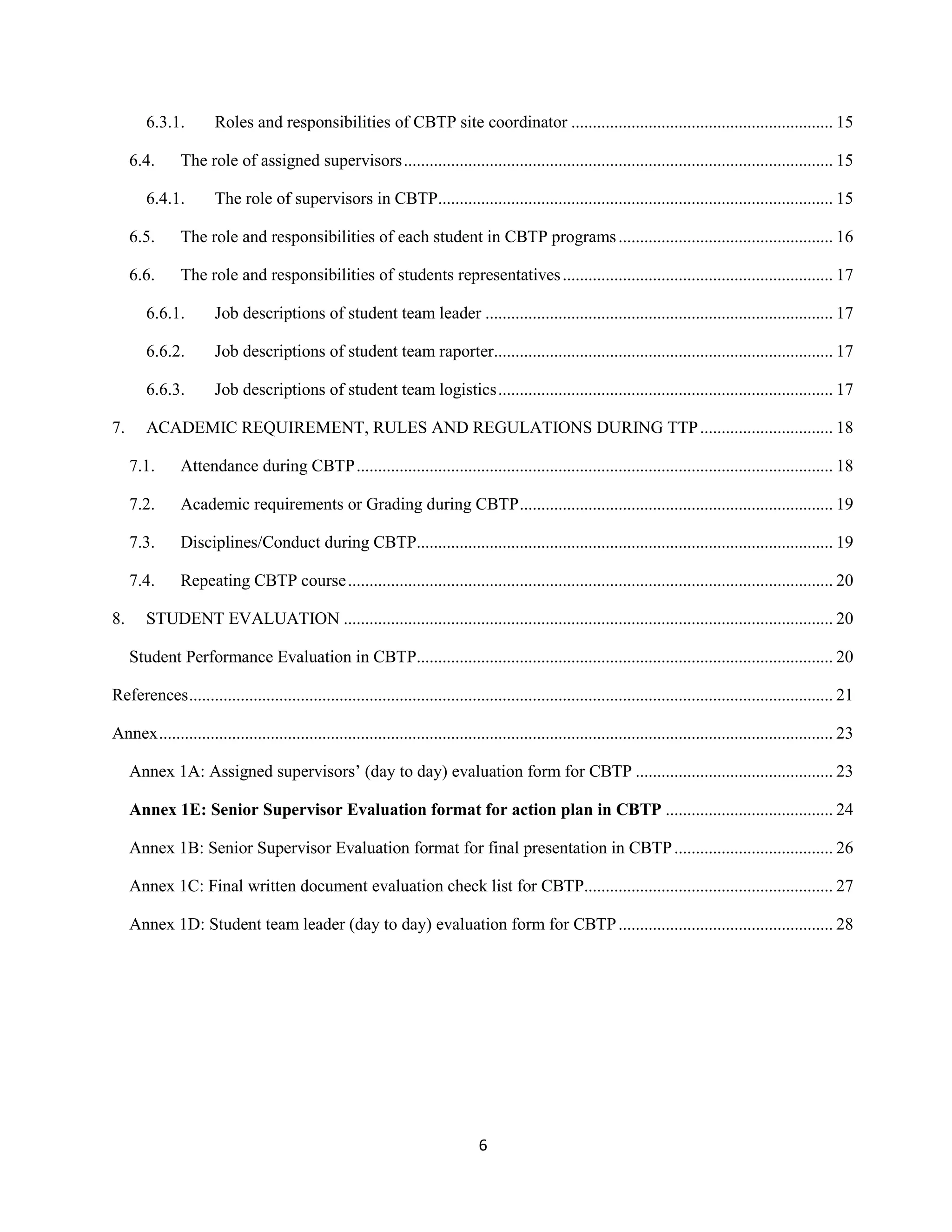 Community Based Training Program (CBTP) manual of College of Health ...