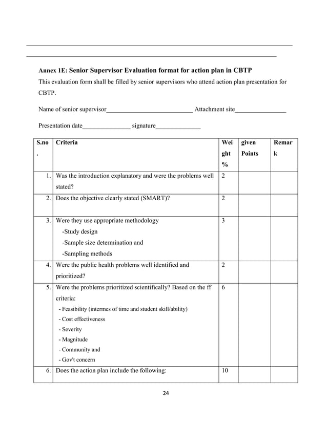 Community Based Training Program (CBTP) manual of College of Health ...