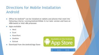 Office 365 Installation Tutorial | PPTX