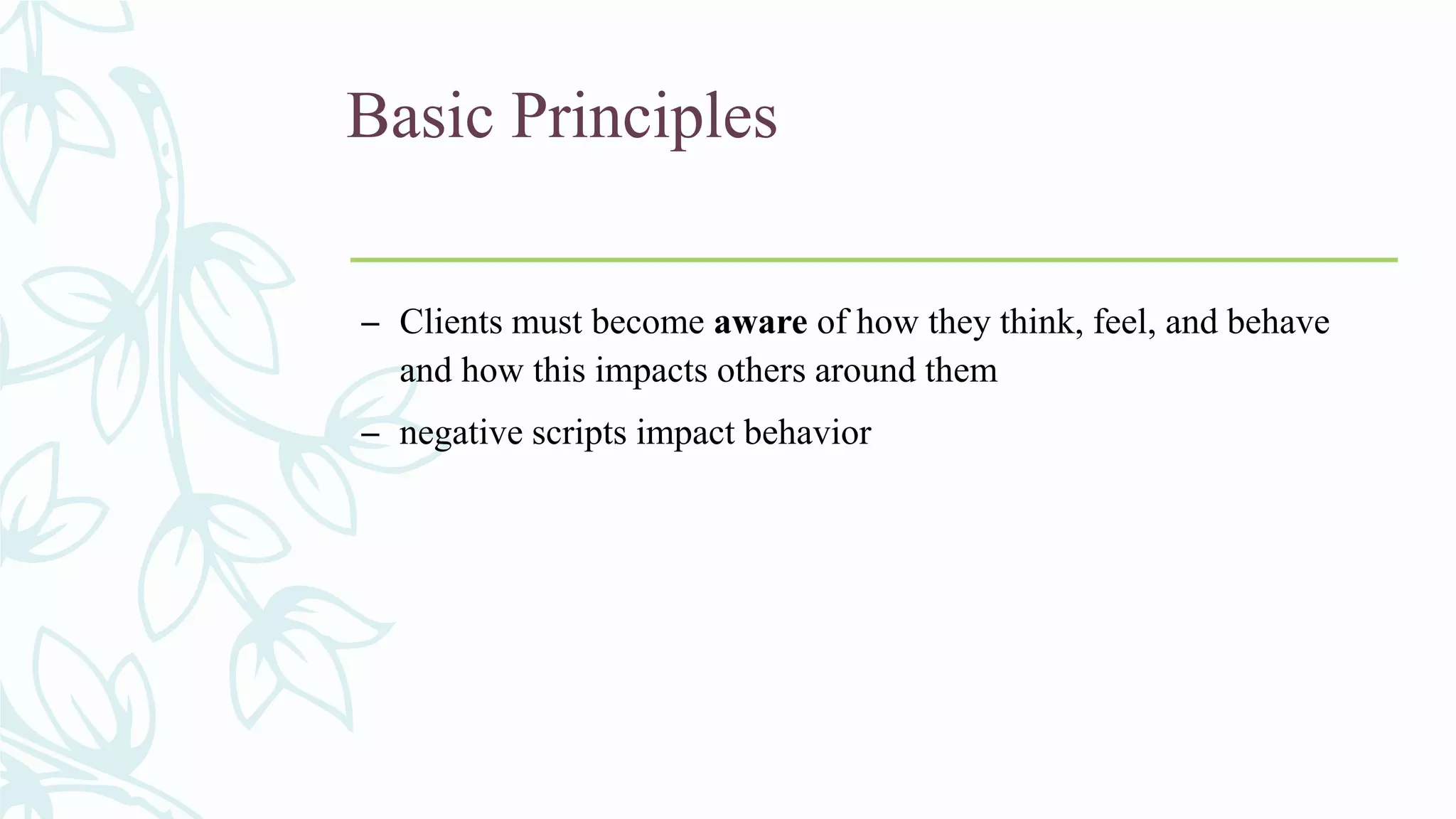 CBT ( Donald Meichenbaum's Modification) | PPTX