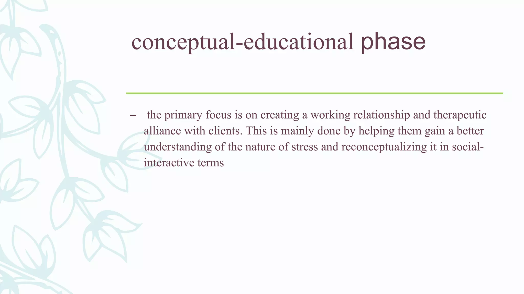 CBT ( Donald Meichenbaum's Modification) | PPTX