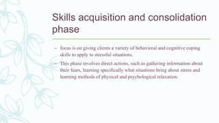 CBT ( Donald Meichenbaum's Modification) | PPTX