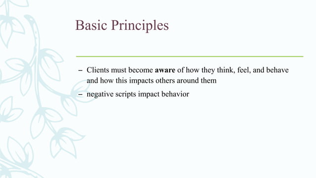 CBT ( Donald Meichenbaum's Modification) | PPTX | Mental Health ...