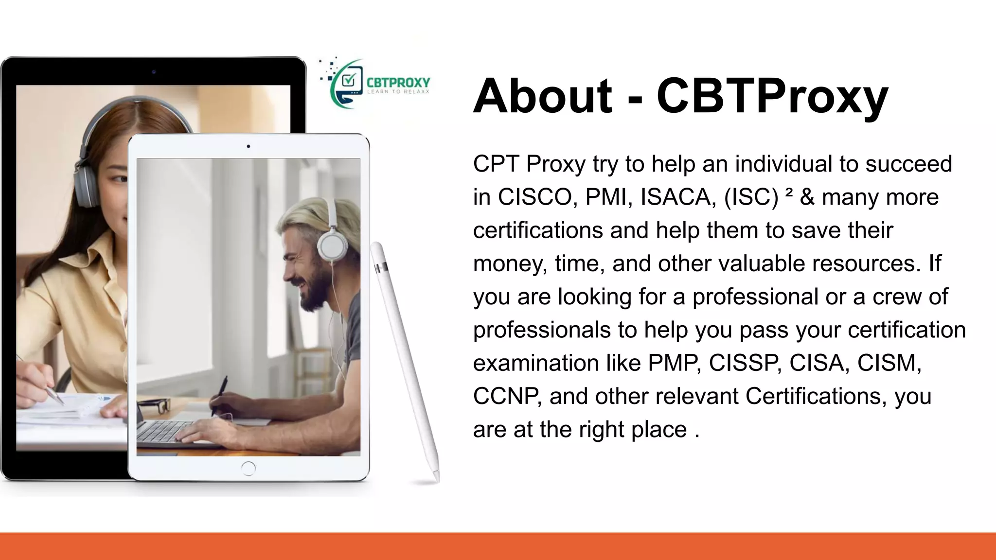 CBTProxy - Advantages Of Taking The CISA Exam Online | PPT