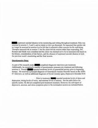 Acceptance-Based Behavior Therapy Treatment Summary | PDF | Mental ...