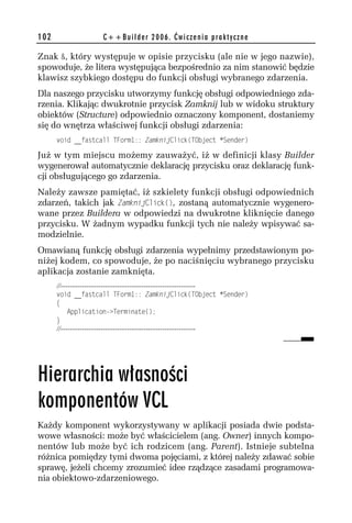 C++Builder 2006. Ćwiczenia praktyczne | PDF
