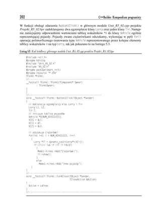 C++Builder. Kompendium programisty | PDF