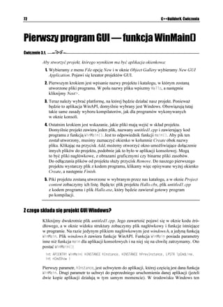 C++BuilderX. Ćwiczenia | PDF