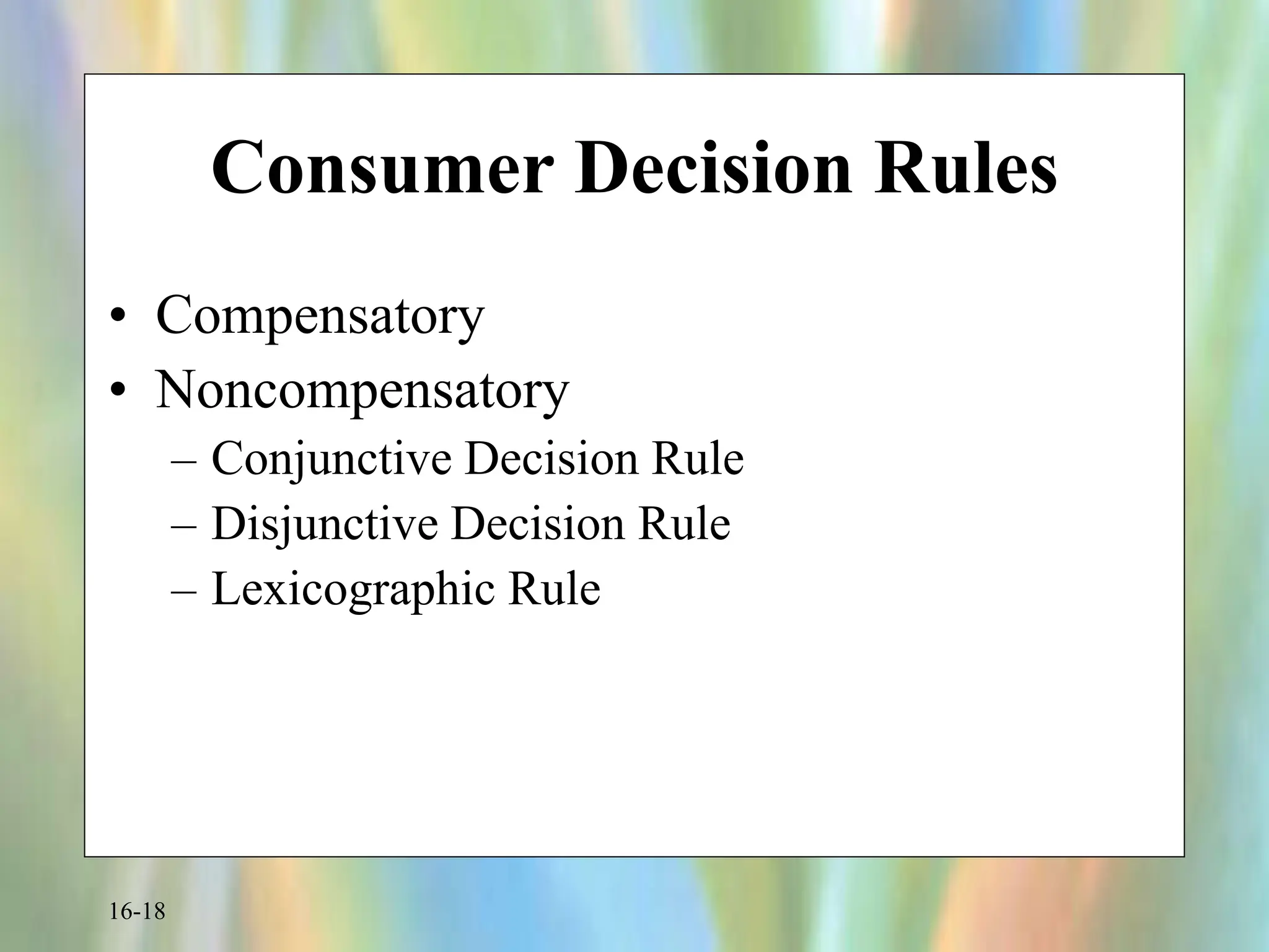consumer decision model process methods.pptx