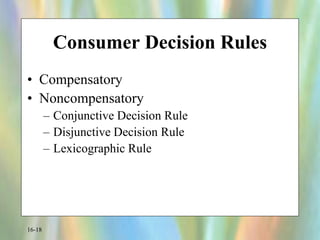 consumer decision model process methods.pptx