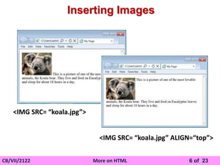 CBSE_CLASSVII_COMPUTER_More on HTML.pptx