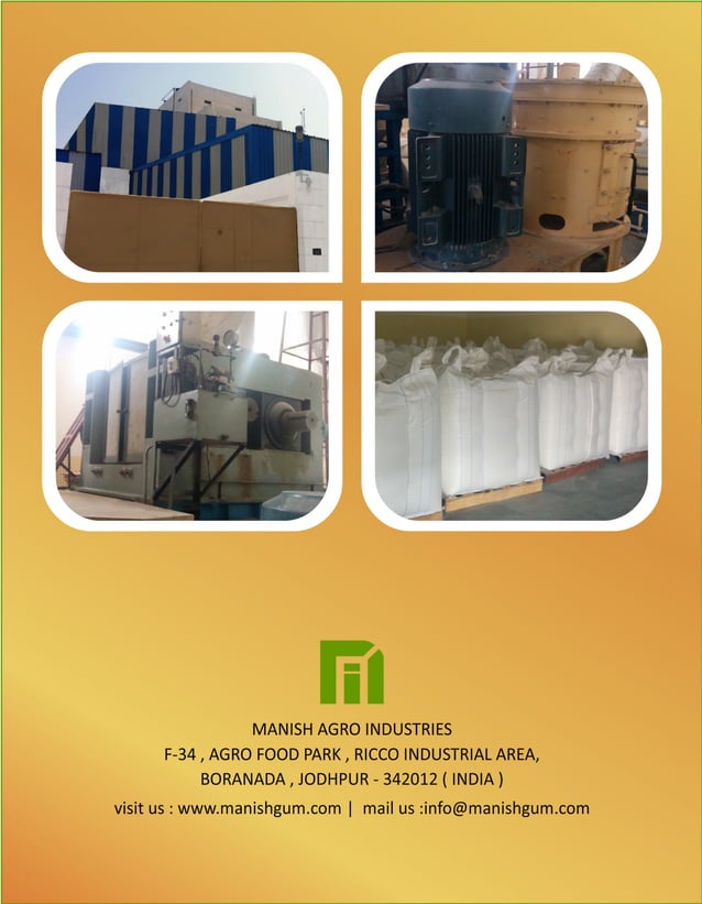 MANISH AGRO INDUSTRIES | PDF