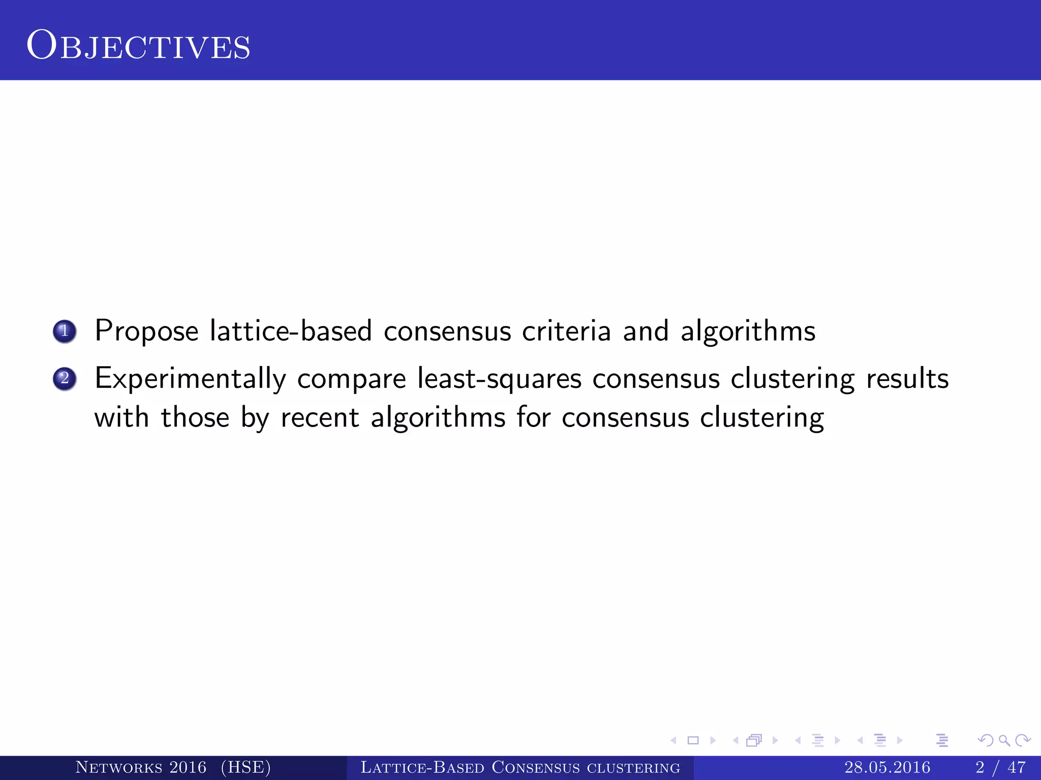 A lattice-based consensus clustering | PDF