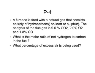 Combustion Calculations | PDF