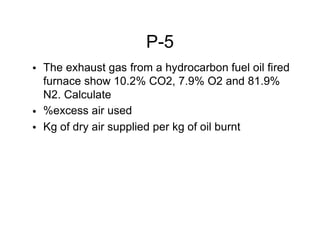Combustion Calculations | PDF