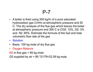 Combustion Calculations | PDF