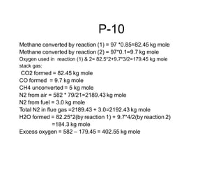 Combustion Calculations | PDF