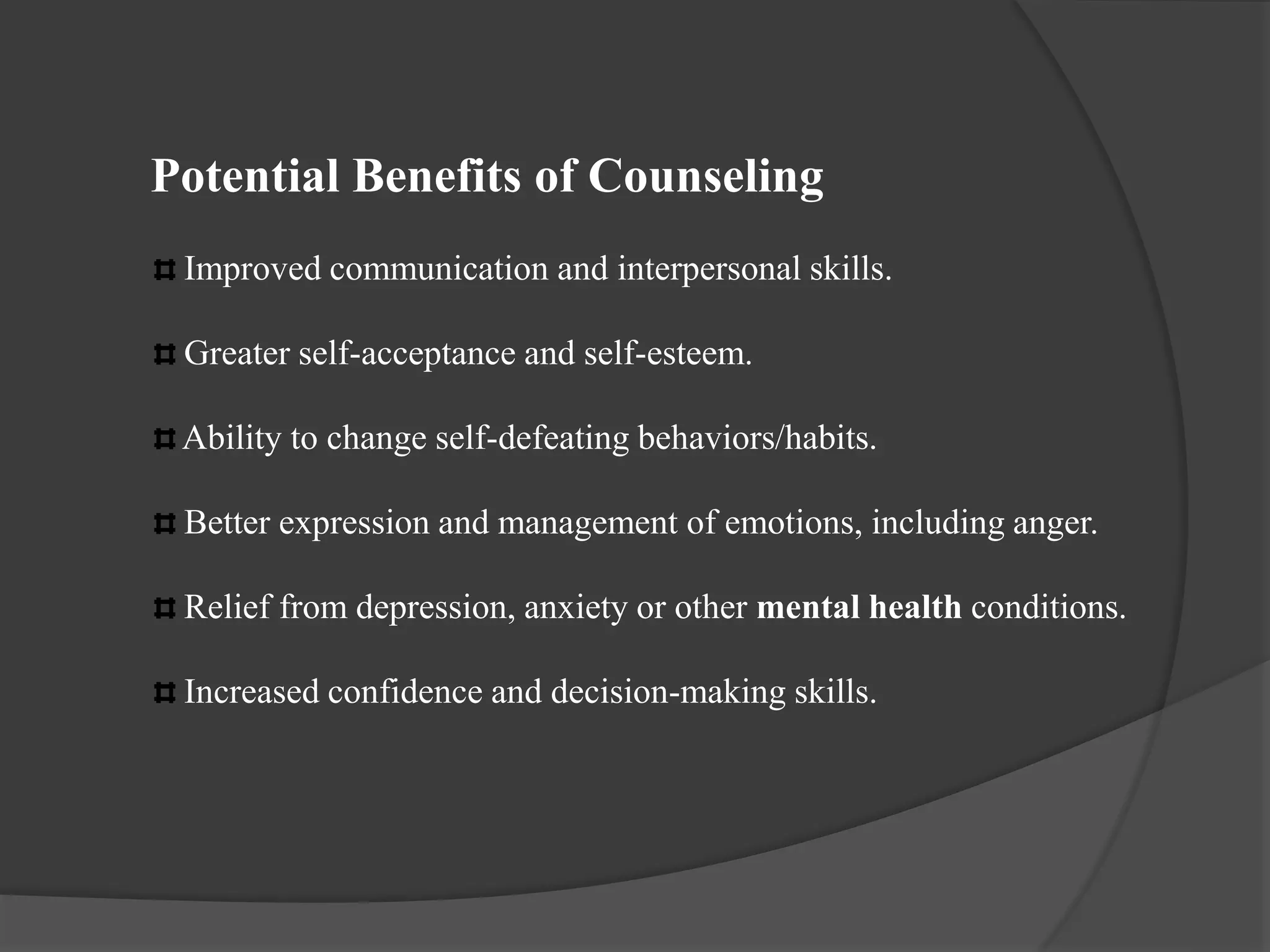 Counseling Consultation | PPTX