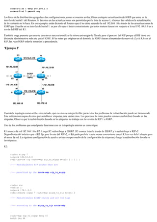 Guía CISCO de redistribución de protocolos de ruteo | PDF