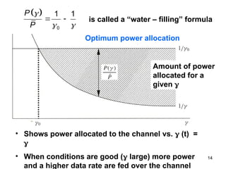 wireless communication :channel capacity | PPT