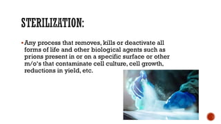 Sterilization technique and their types. | PDF