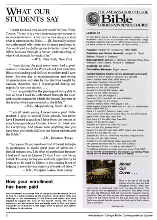 Bible Correspondence Course 31 | PDF