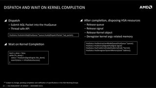 CC-4001, Aparapi and HSA: Easing the developer path to APU/GPU accelerated Java applications, by ...