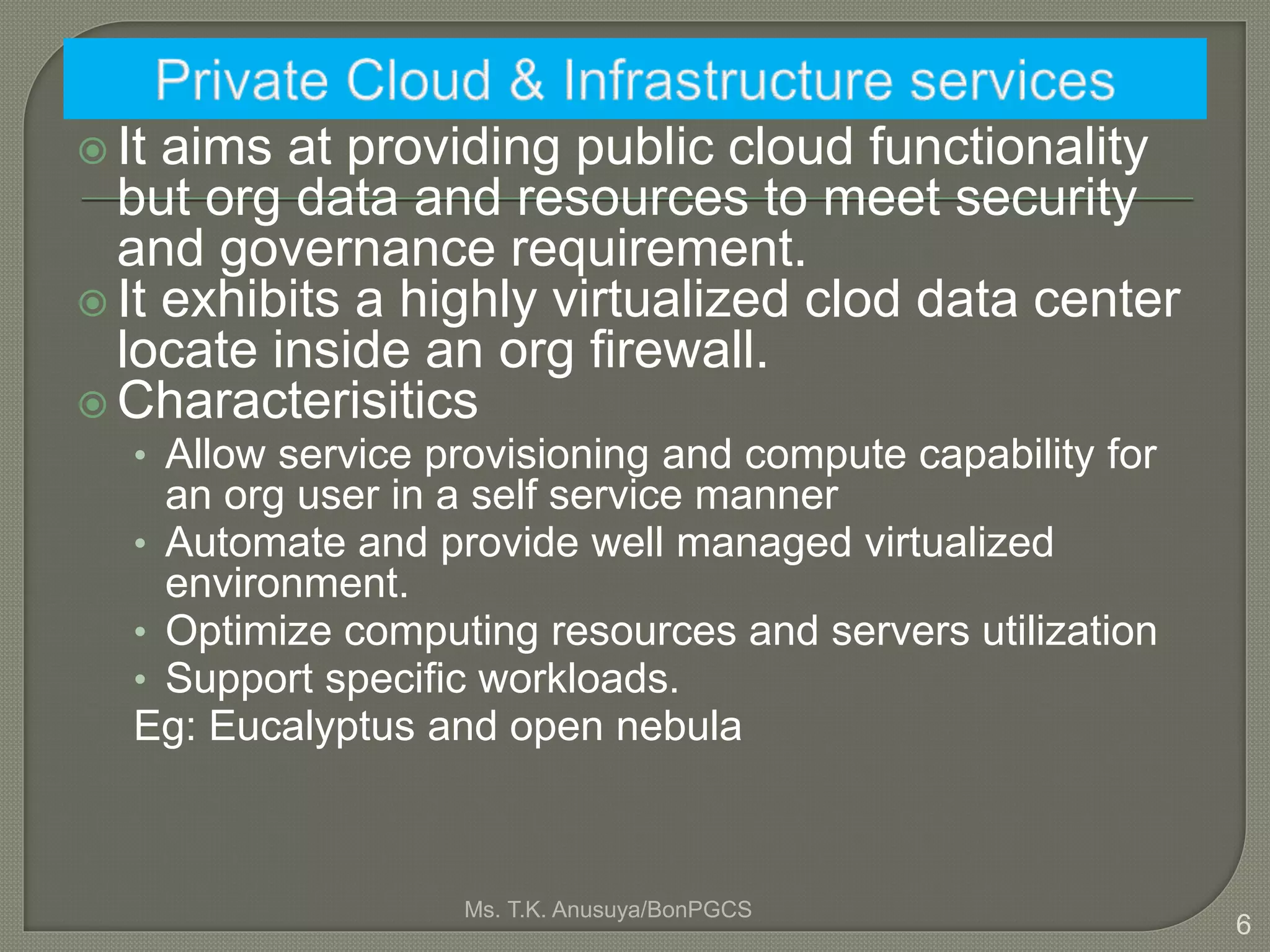 Virtual Machine provisioning and migration services | PPTX