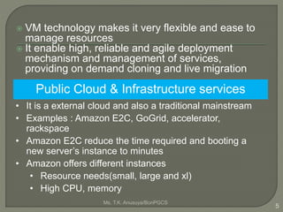 Virtual Machine provisioning and migration services | PPTX