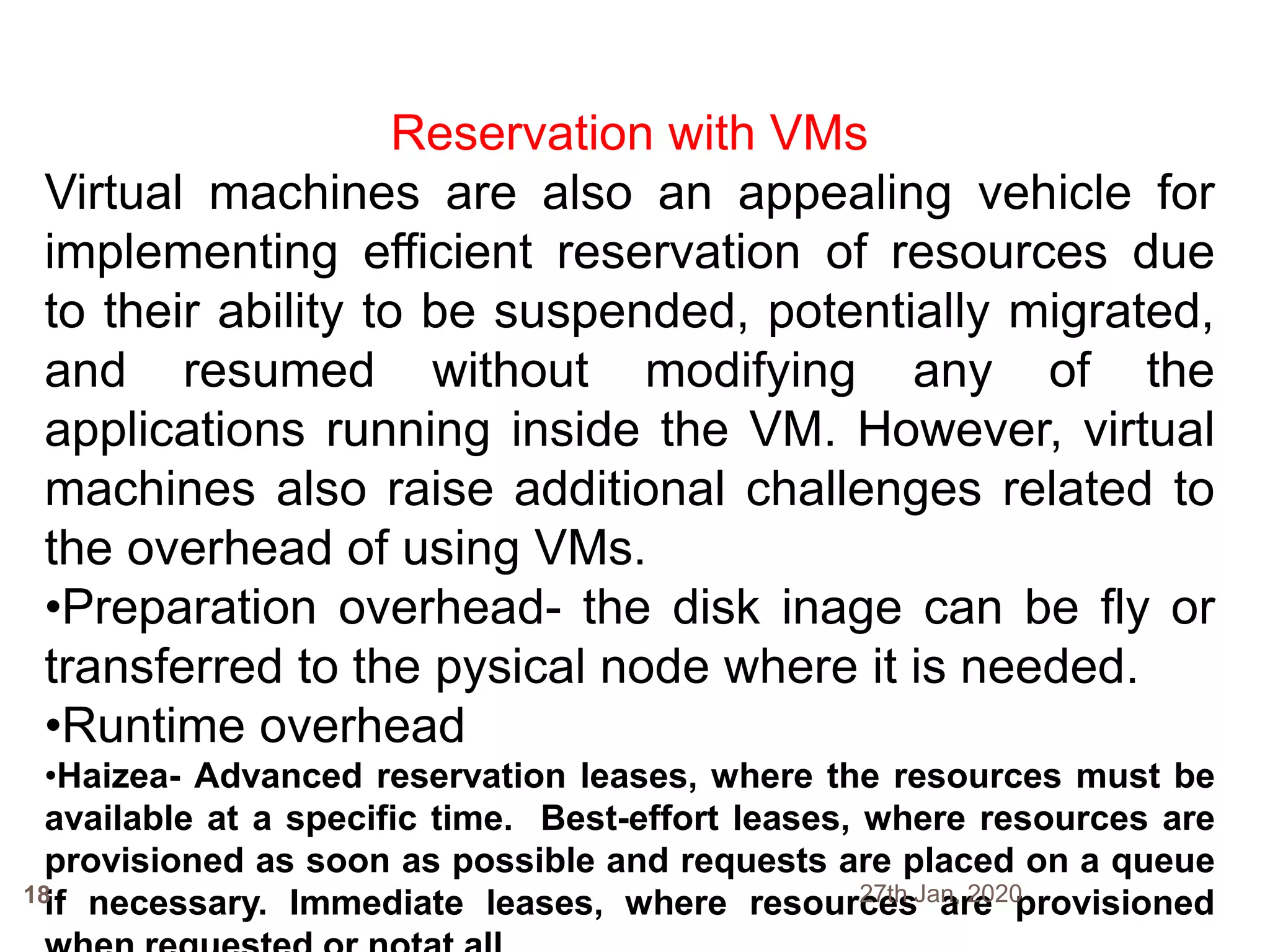 VM for cloud infrastructure | PPTX