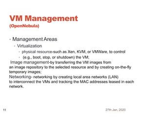 VM for cloud infrastructure | PPTX