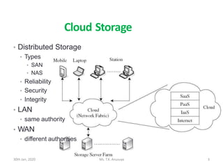 Data Storage in Cloud computing | PPT