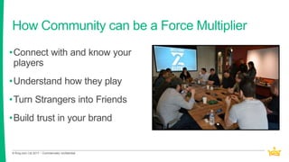 Develop Your Game's Community and Build Better Games | Lou Fasulo | PPT