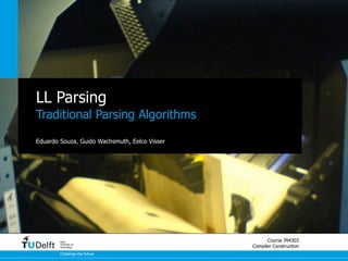 LL Parsing | PDF