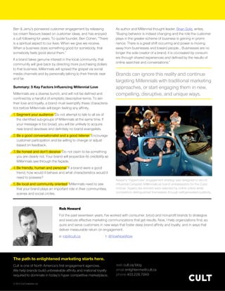 5 Factors for Engaging and Building Brand Loyalty With Millennial ...