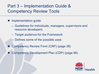 Mental Health Services Competency Framework | PPT