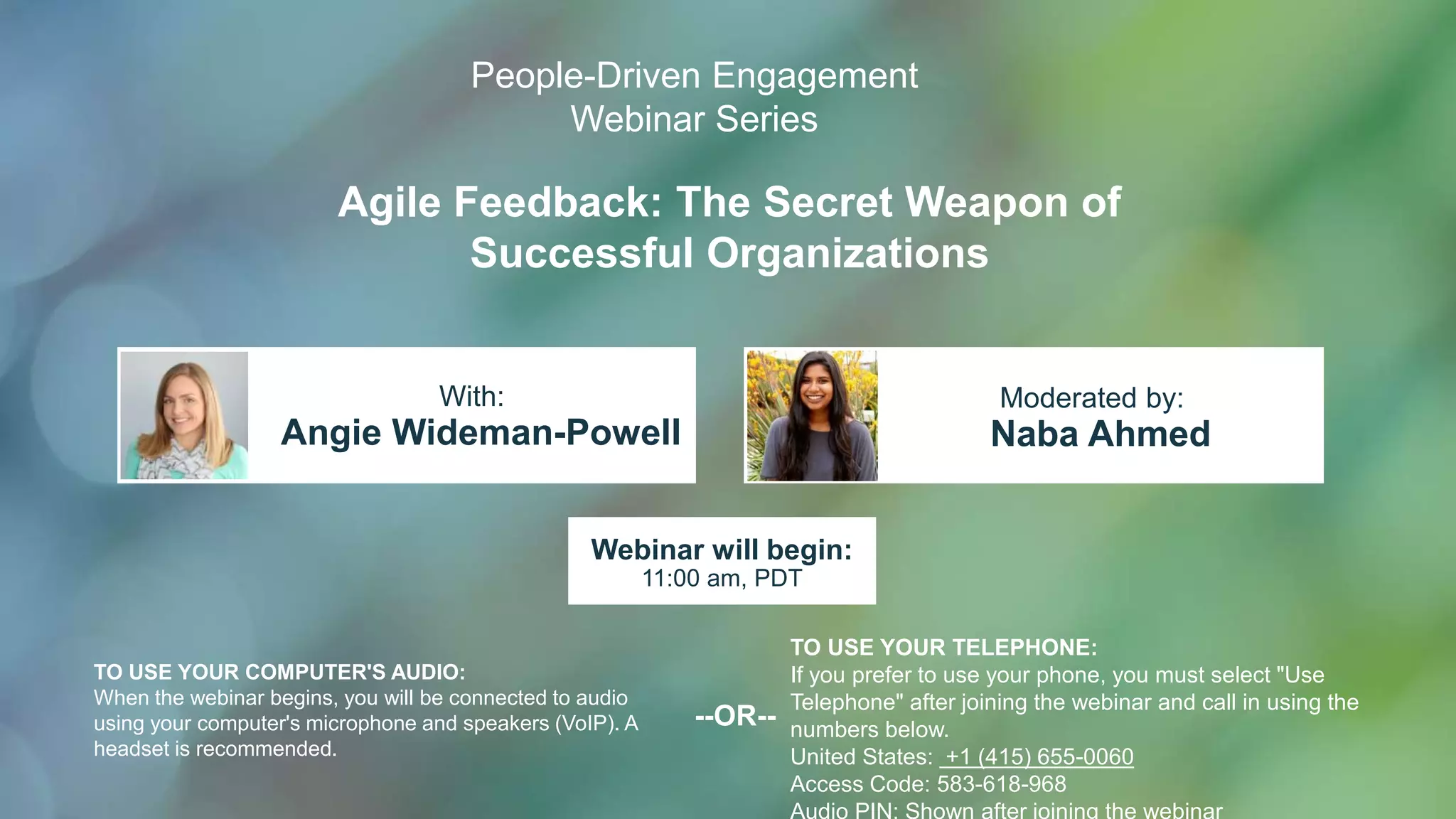 People-Driven Engagement: Agile Feedback - The Secret Weapon of ...