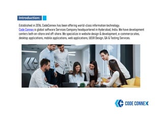 codeconnex – best software Development Company | PPT