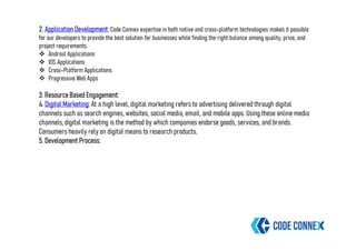 codeconnex – best software Development Company | PPT