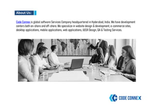 codeconnex – best software Development Company | PPT