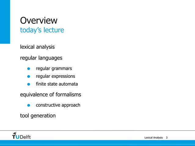 Compiler Components and their Generators - Lexical Analysis | PPT Compiler Components and their Generators - Lexical Analysis | PPT
