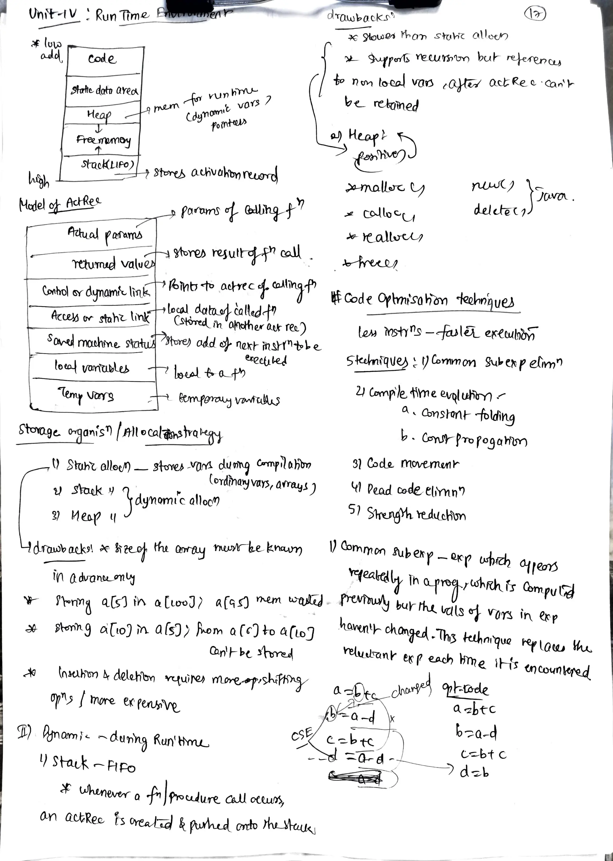 Compiler Design Sudhakar Atchala Notes for Semester-7 | PDF