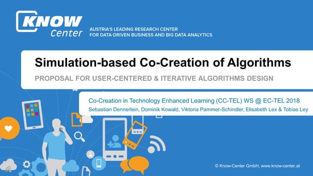 CC TEL- Simulation-based co-design of algorithms | PPT