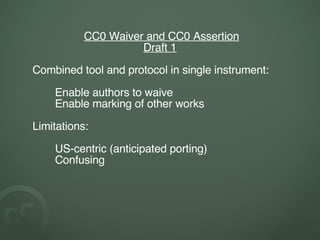 CC0 Update 3 | PPT