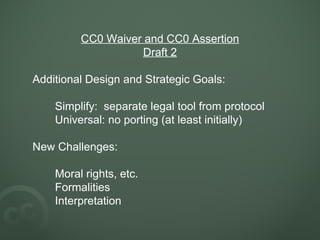 Cc0 Update 3 (Sapporo) | PPT