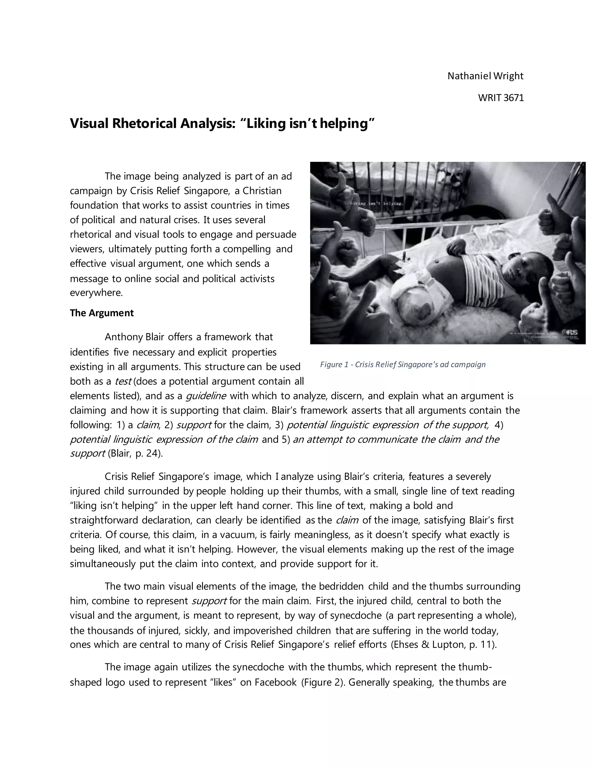 Nathaniel Wright - Visual Document Analysis | DOCX