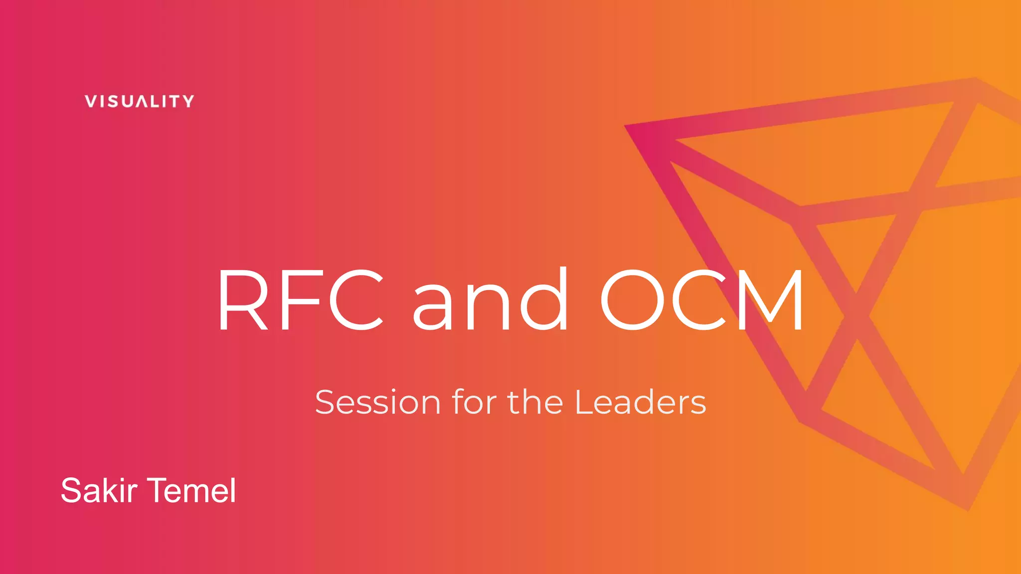 Organizational Change Management(OCM) and RFC Process | PPT