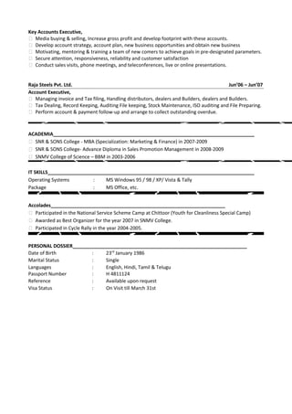 Santosh CV | DOC | Business Administration | Business