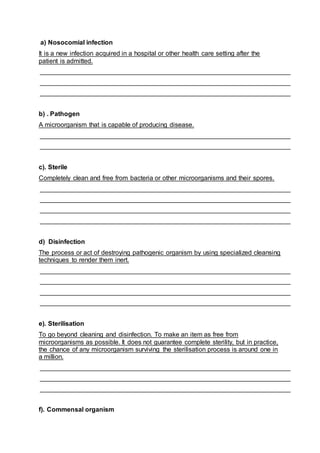 Sufian Iskandar Infection Worksheet | PDF